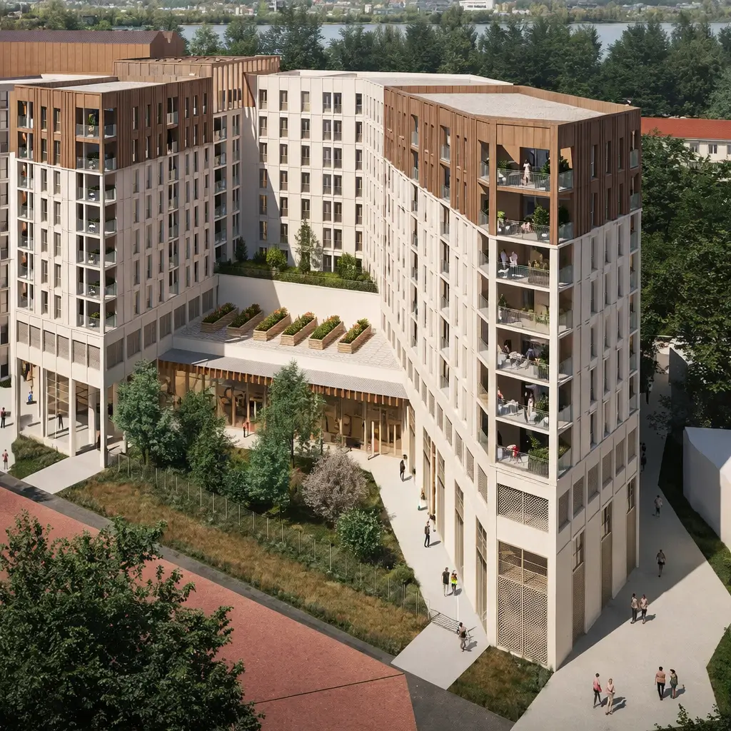 Student Residence Bordeaux Pont Simone Veil | Twenty Campus
